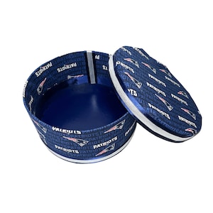 New England Patriots Box, Sports Gift, NFL Box, Birthday Gift, Novelty ...