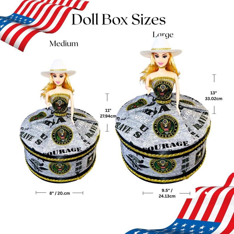 US Army Box, Patriotic Box, US Army Gift Box, Military Gifts, Gift for ...
