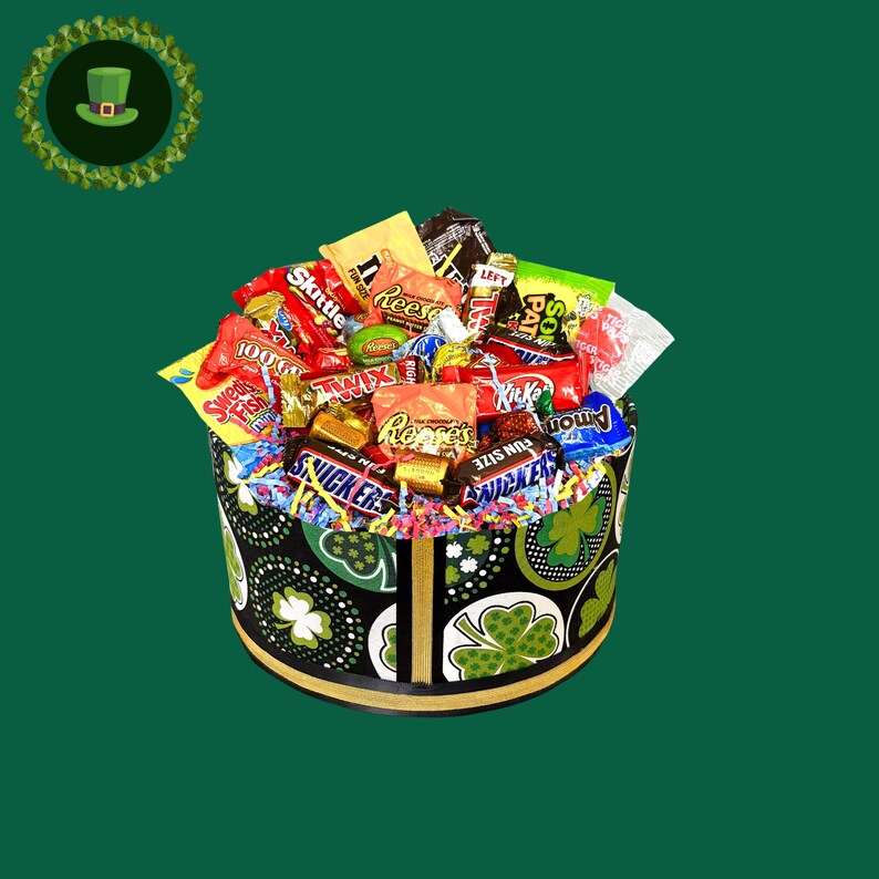 Irish Gift Box, Celtic Box, Gaelic Gifts, Shamrock Box, Birthday Gift ...