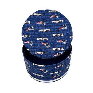 New England Patriots Box, Sports Gift, NFL Box, Birthday Gift, Novelty ...