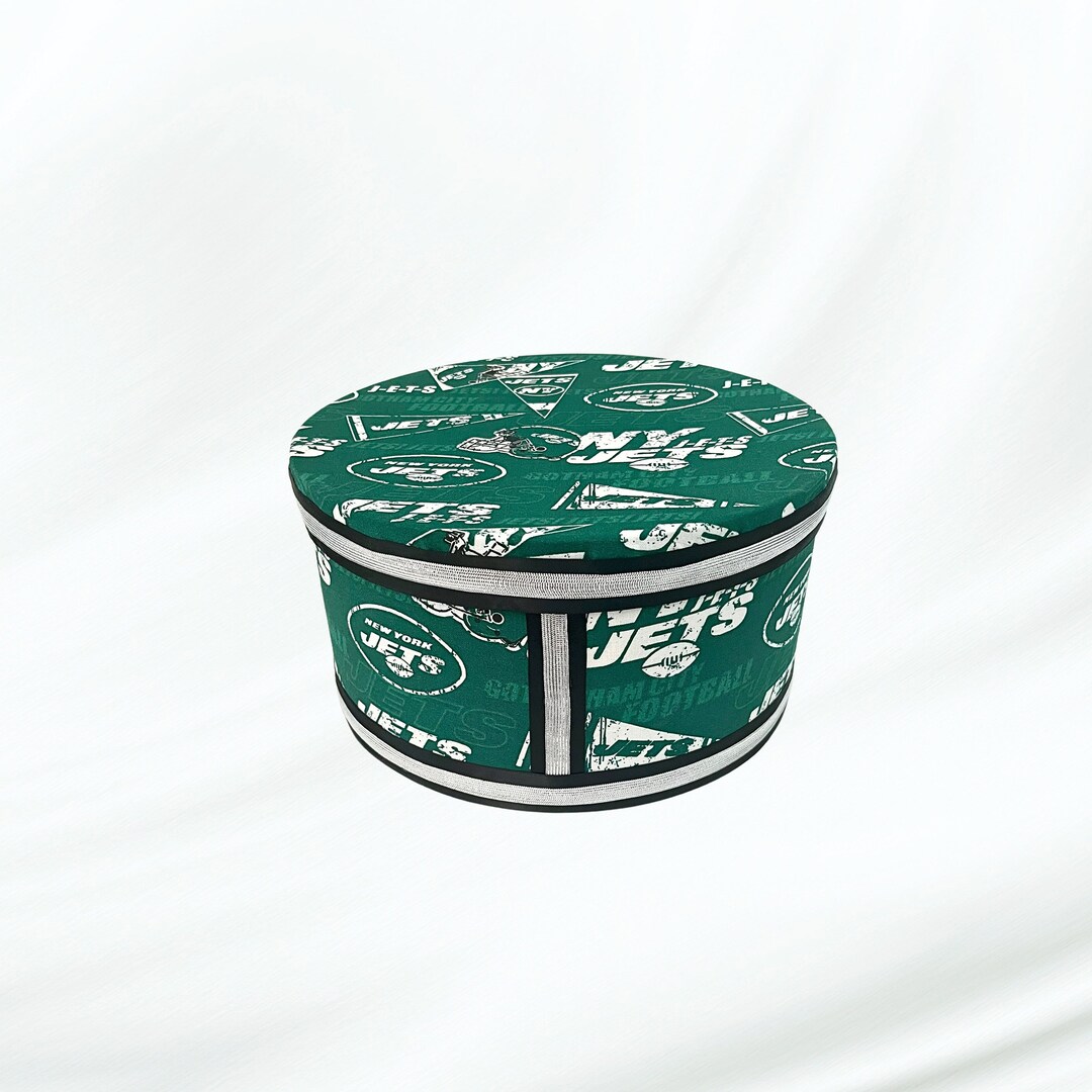 NY Jets Keepsake Box: Handmade Football Gift, NFL Tailgate Decor - Etsy