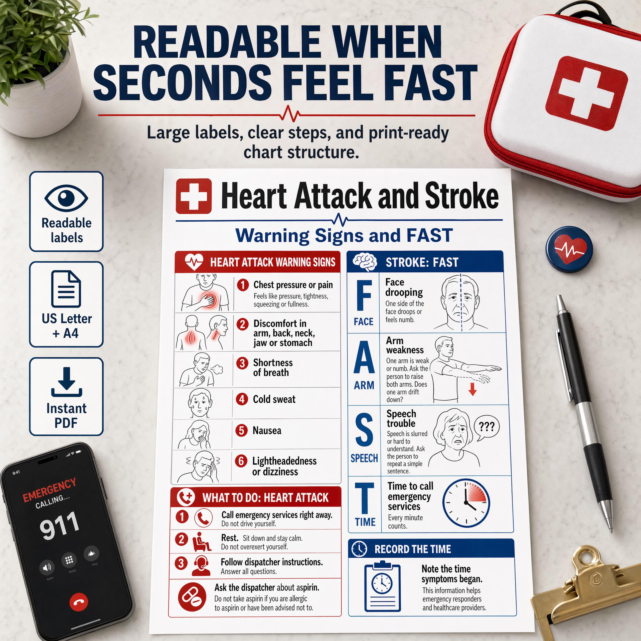 First Aid Guide | Emergency Reference Charts (digital Download) - Etsy