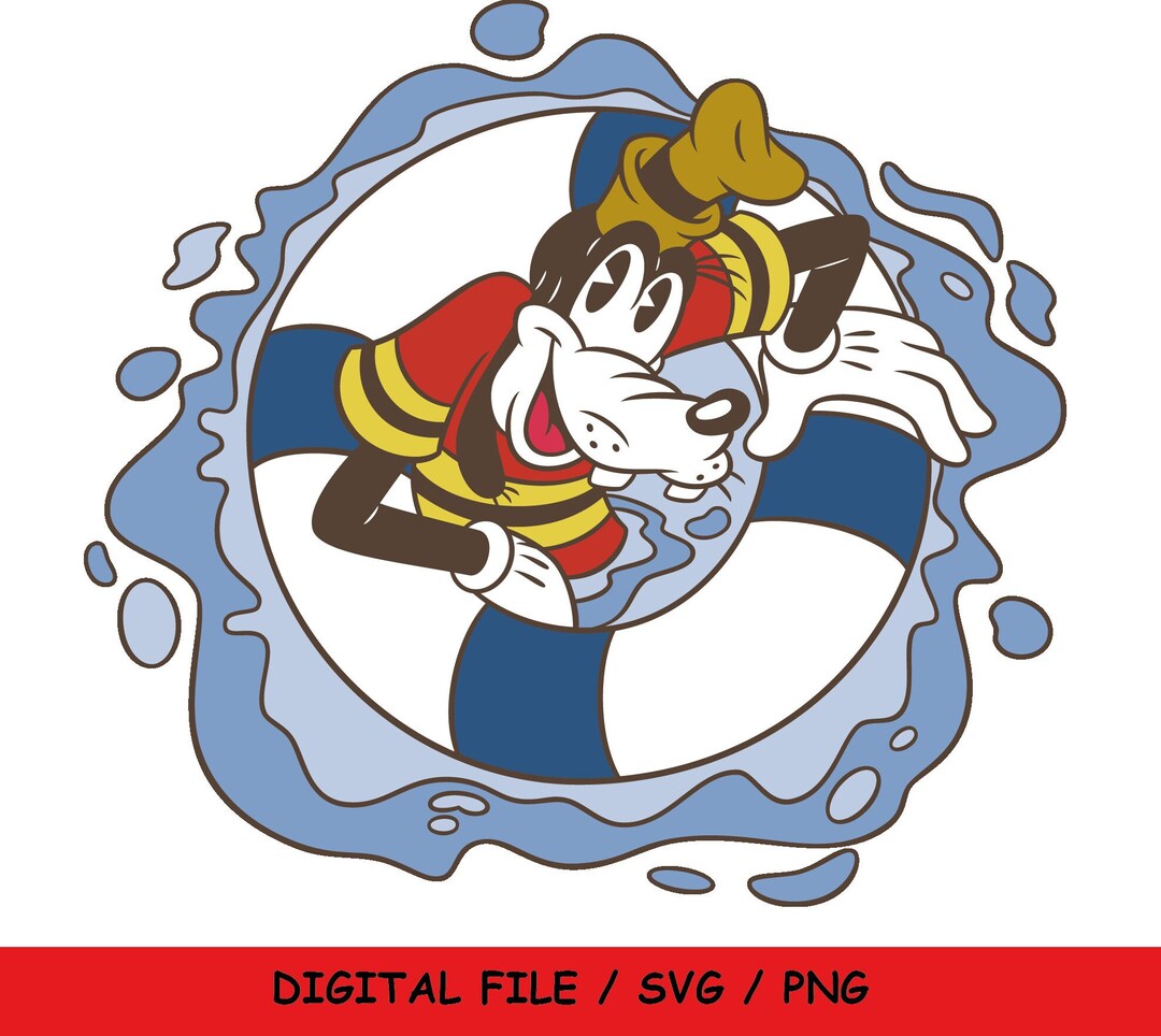 Retro Goofy Clipart 90's Goofy Vintage Goofy Digital Files SVG&PNG ...