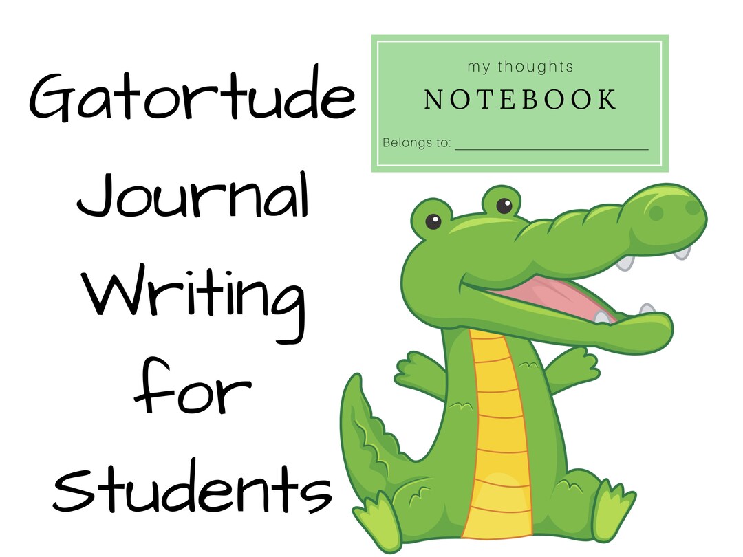2023-2024 Student Daily Self-reflection Journal: Gatortude - Etsy