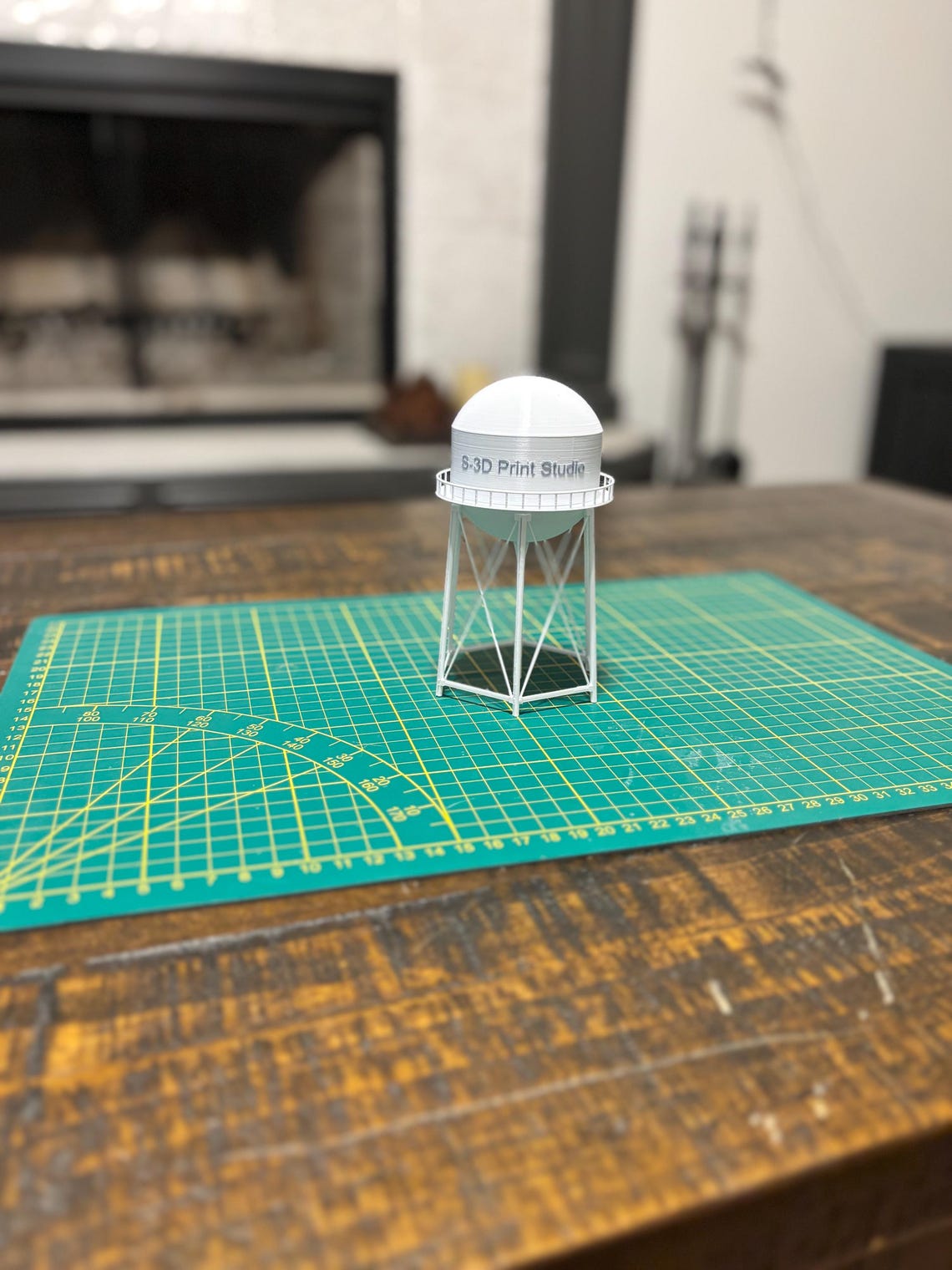 3D Printed Model Train Water Tower Kit: N, HO, OO, S, O & G Scales - Etsy