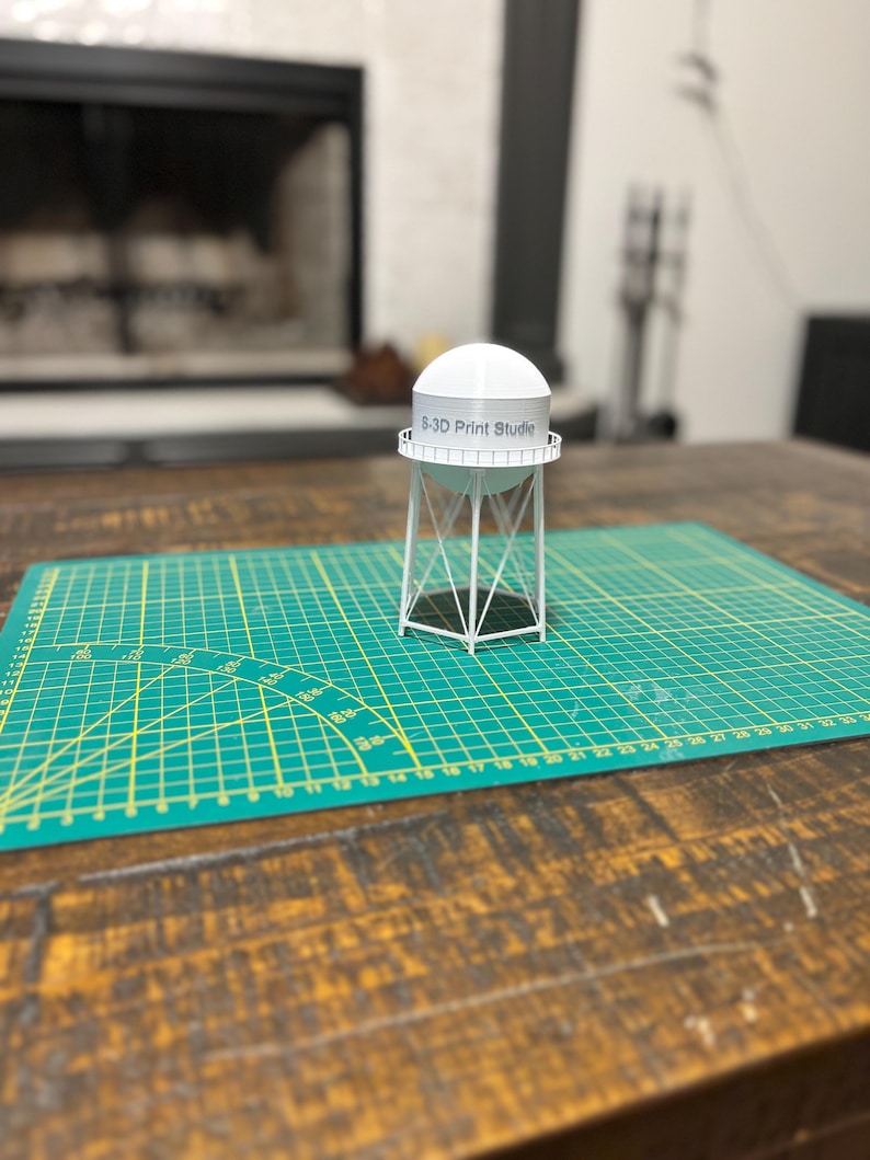 3D Printed Model Train Water Tower Kit: N, HO, OO, S, O & G Scales - Etsy