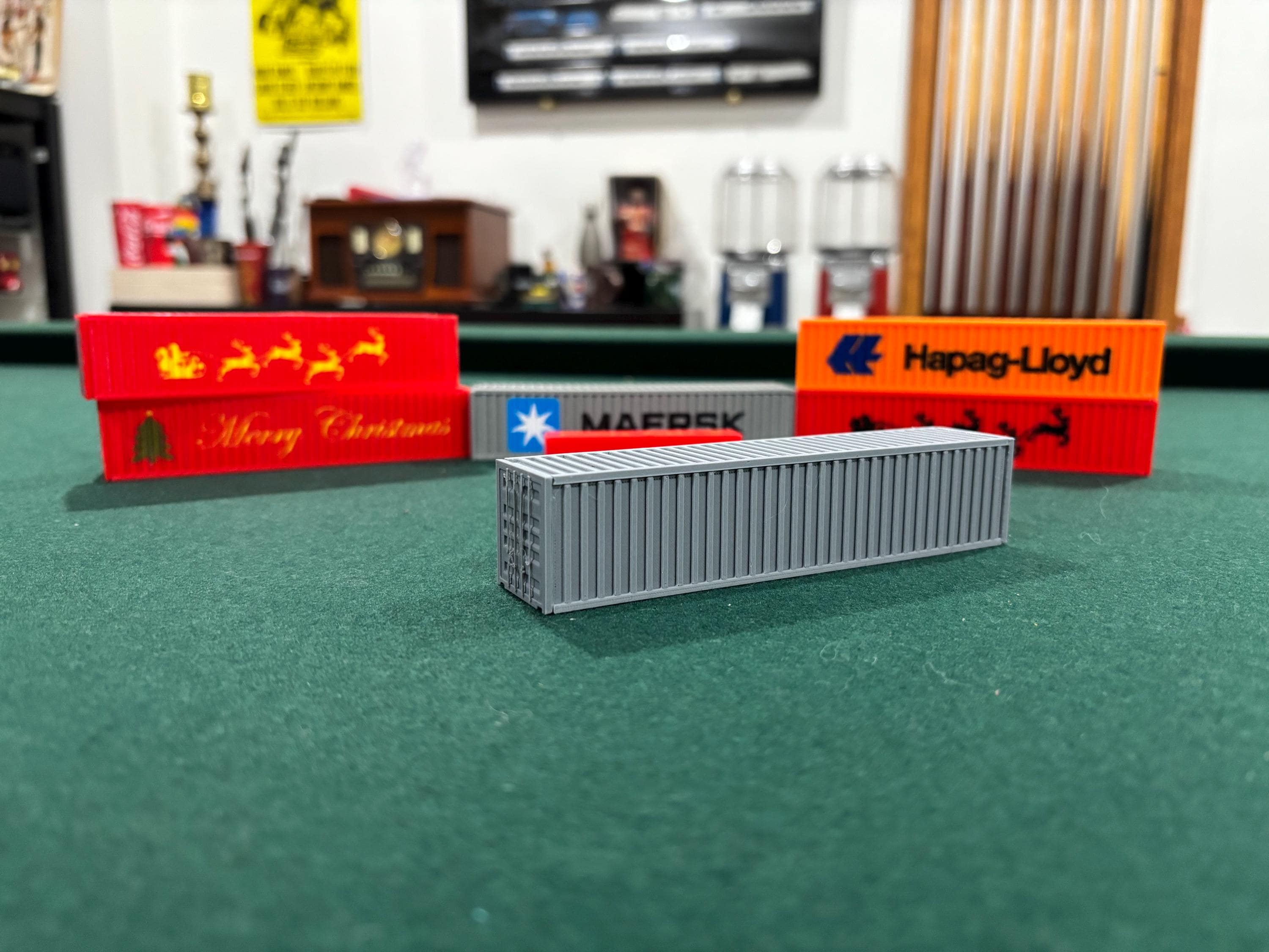 Custom 3D Printed Shipping Containers – N, HO, OO, S, O, G Scales - Etsy