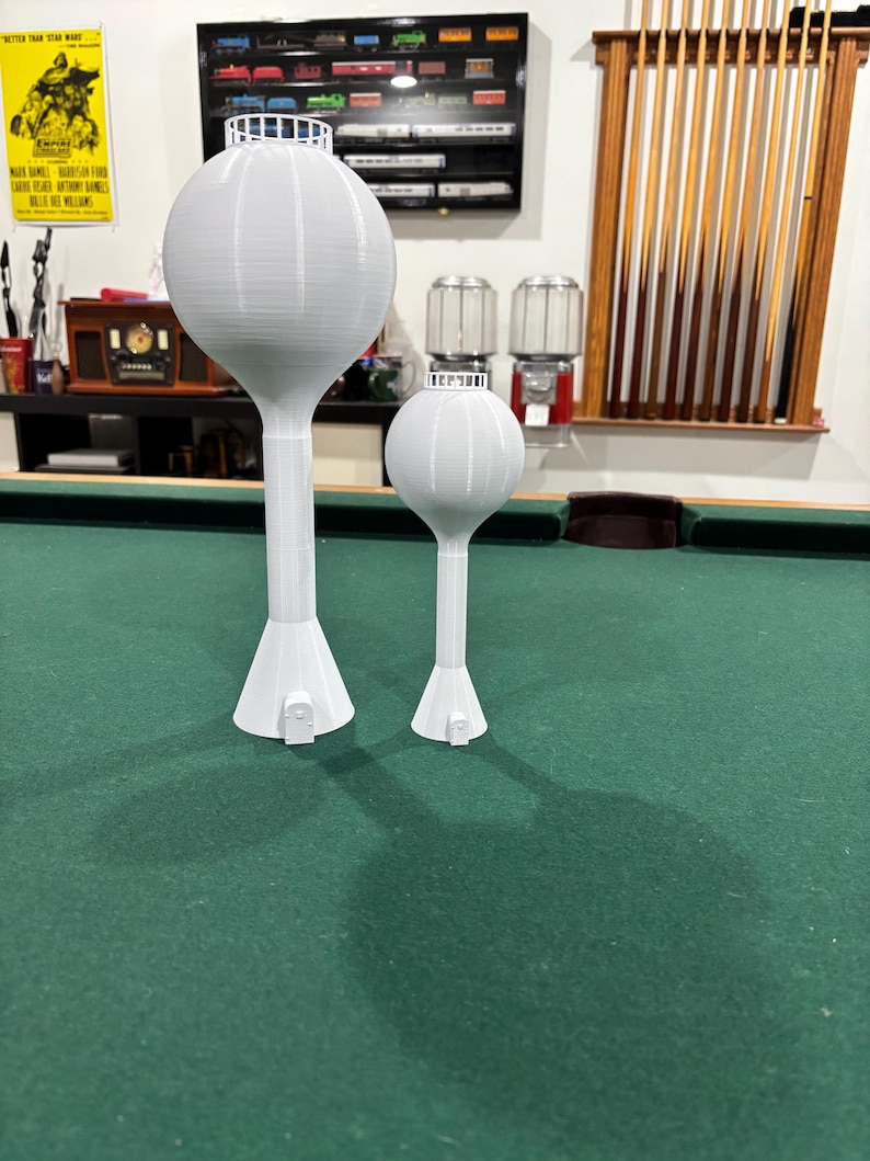 3D Printed Model Railroad Water Tower – N, HO, OO, S, & O Scale - Etsy