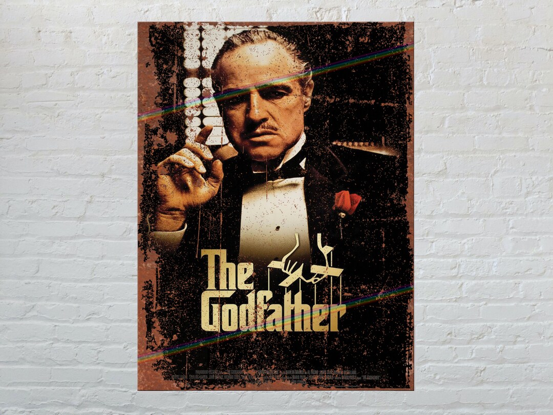 Vintage Retro Plaque the Godfather Movie Film Music Pub Shed Bar ...