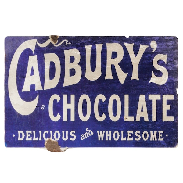Metal Cadbury Sign - Etsy