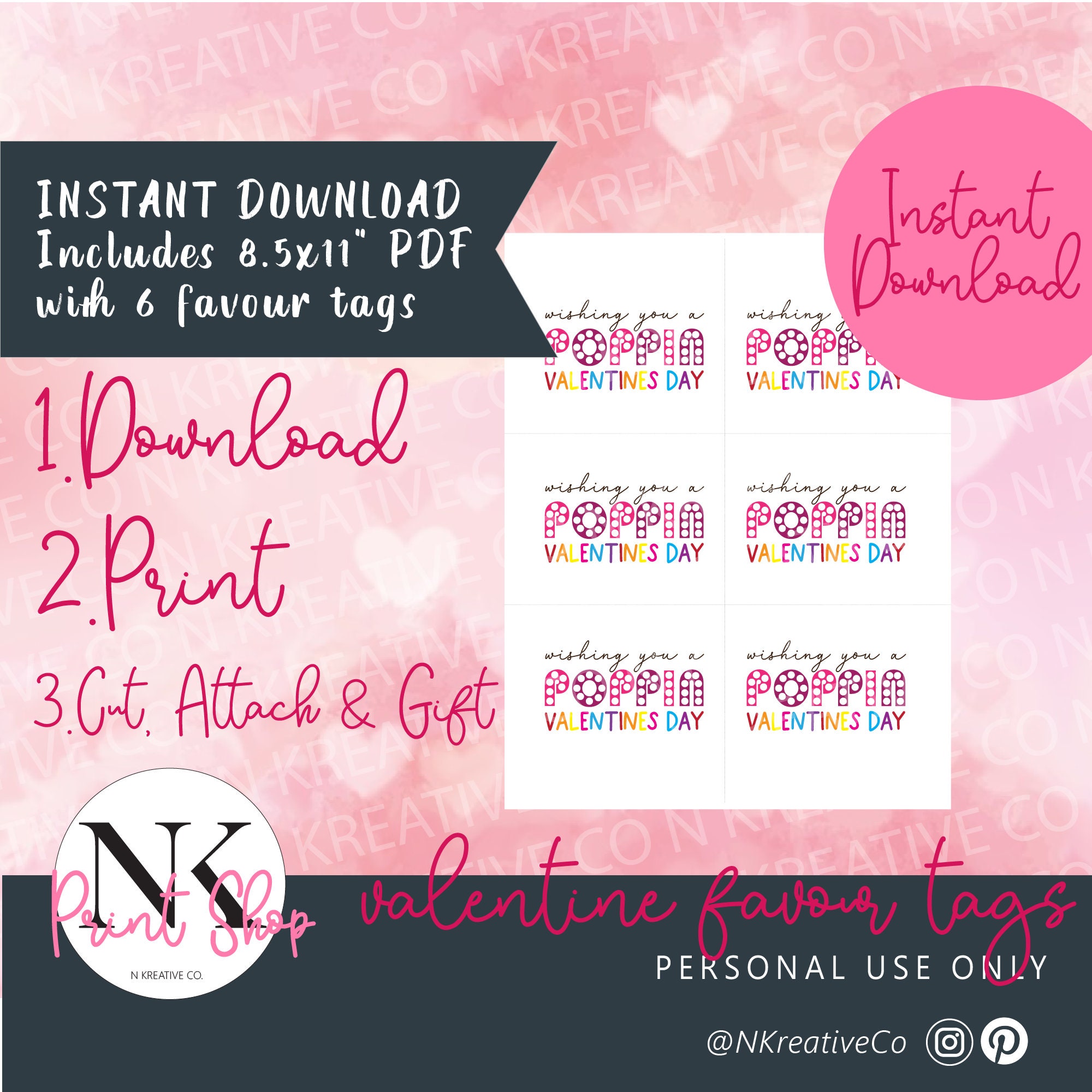 Wishing You A POPPIN Valentines Day | Pop It Valentine | Happy ...