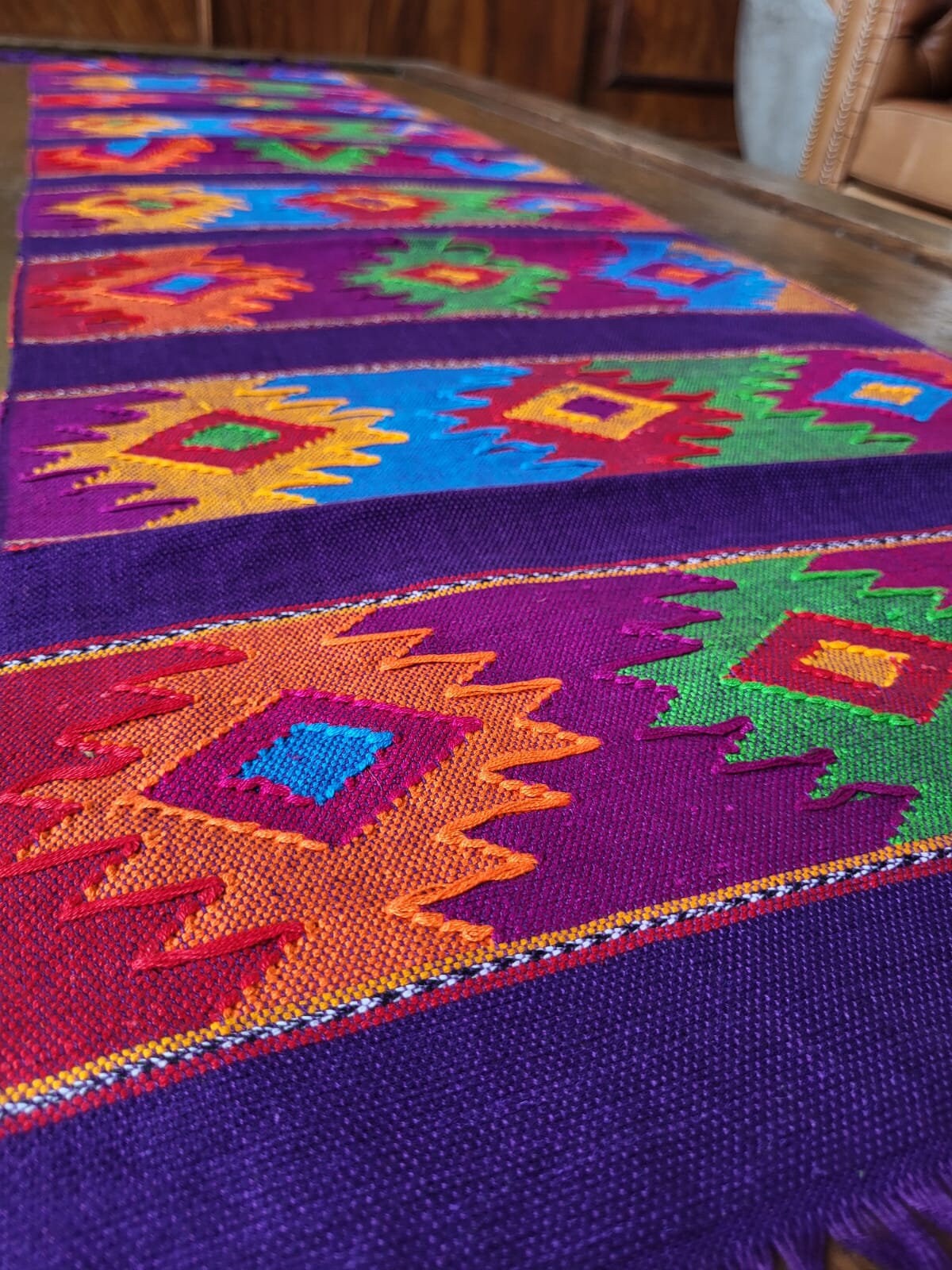 Amazing Handmade Guatemalan Table Runner Dining, Kitchen, Home Decor ...