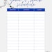 Editable Digital Sports Game & Snack Schedule - Etsy