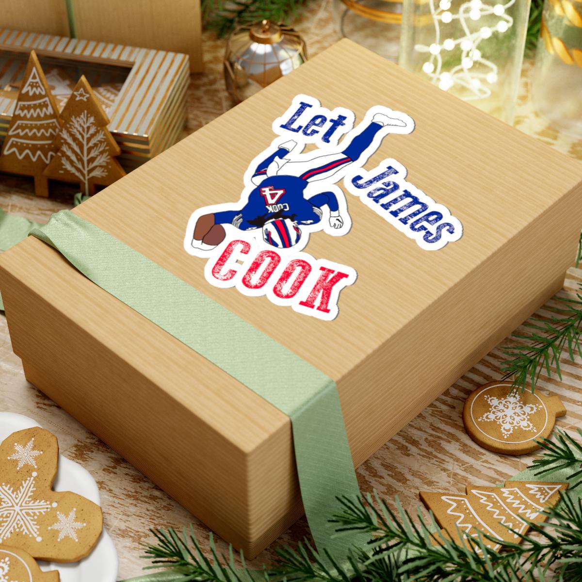 Let James Cook - Buffalo Bills Sticker - Etsy