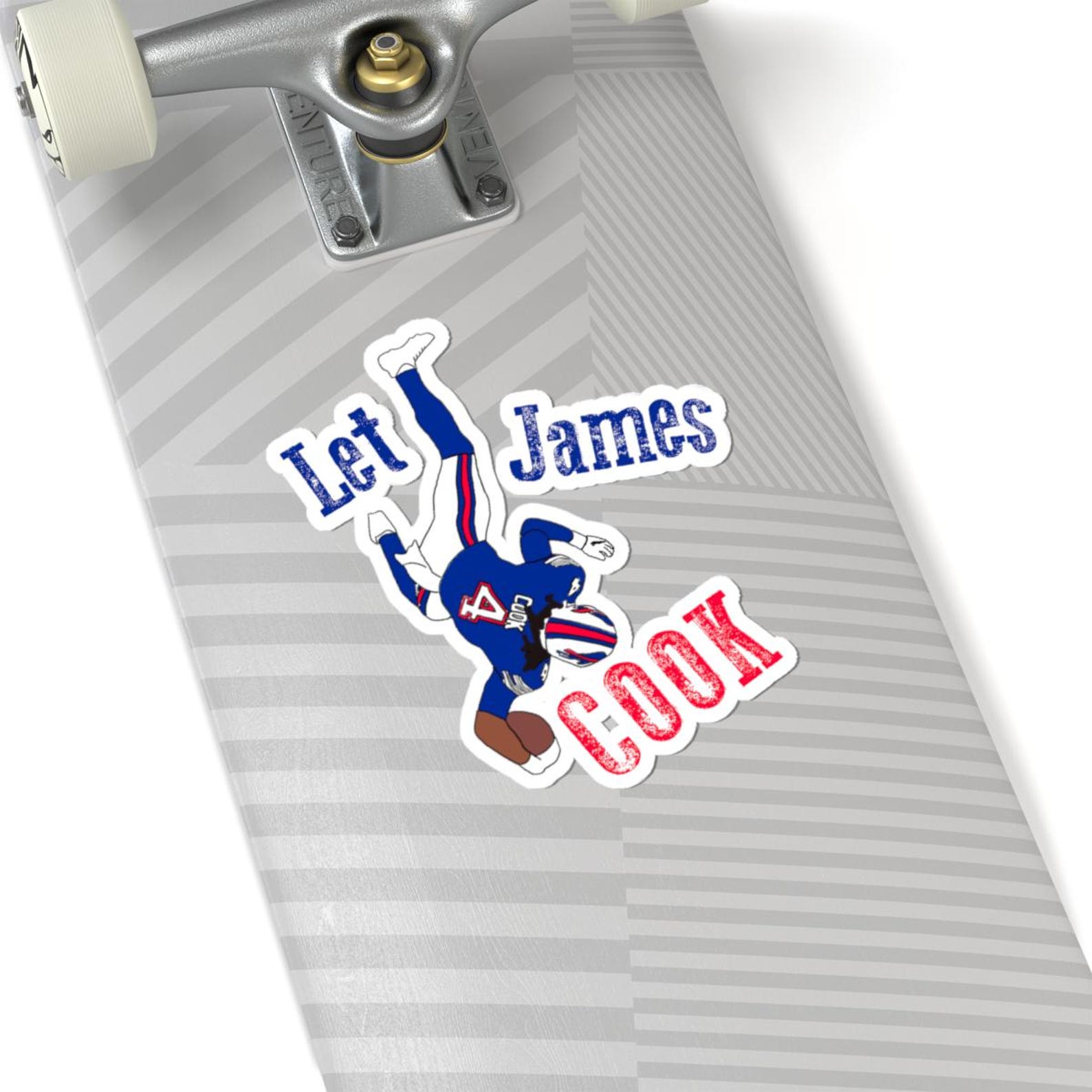 Let James Cook - Buffalo Bills Sticker - Etsy