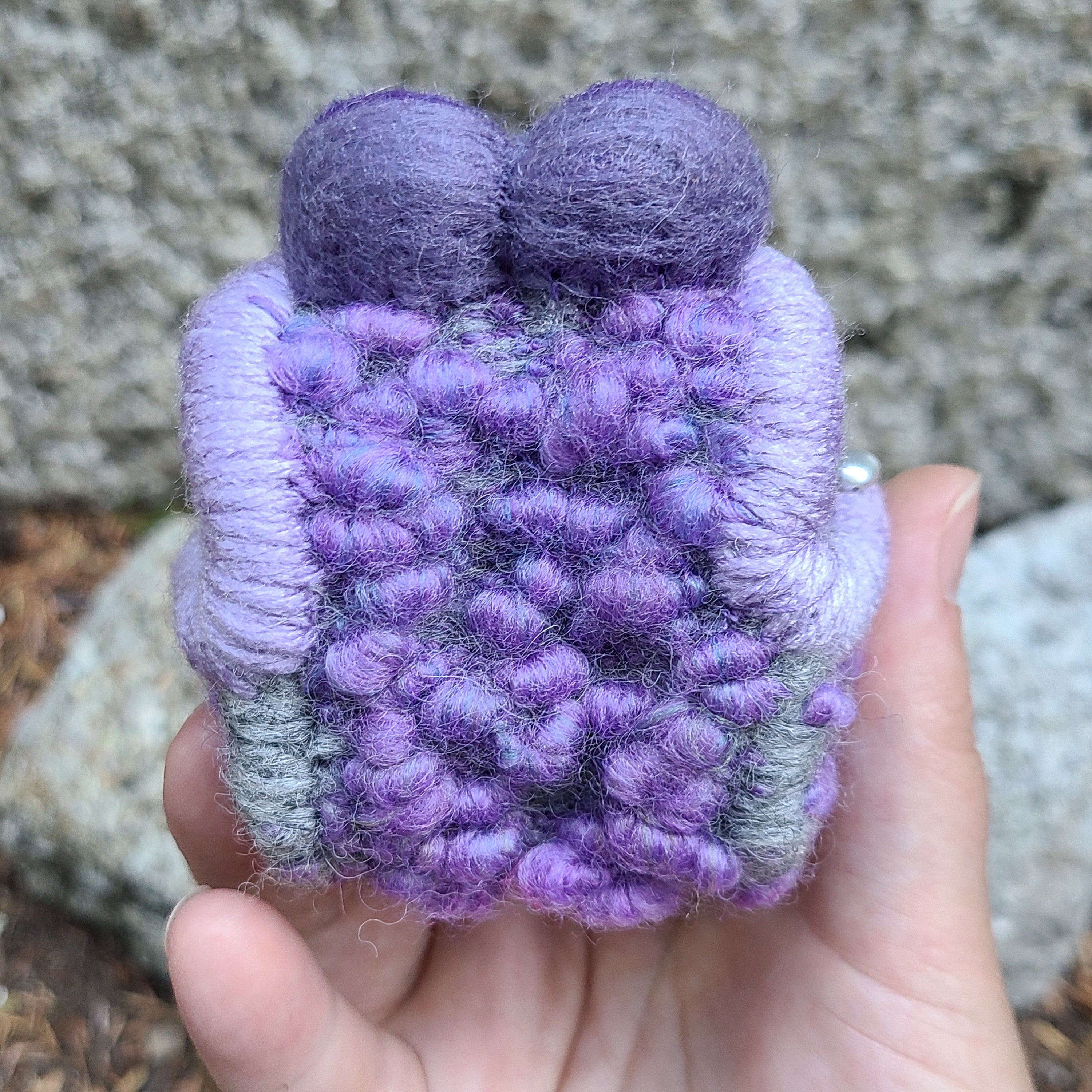 VIOLETTE Handmade MINI Monster Box Storage Rock Protection Fantasy ...