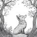 Fox Coloring Pages (50 Printable Pages!) - Etsy