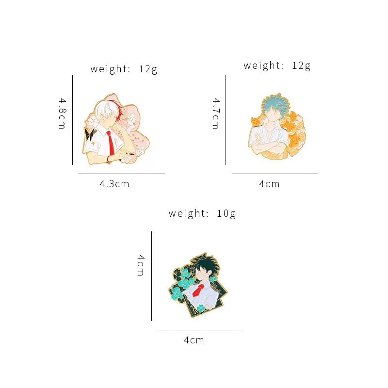 Japanese Hero Manga Enamel Pin Accessories - Etsy
