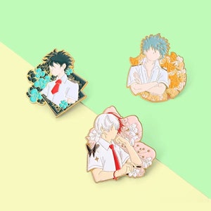 Japanese Hero Manga Enamel Pin Accessories - Etsy