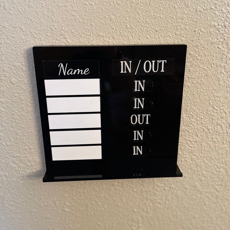 Out of Office Door Sign - Etsy