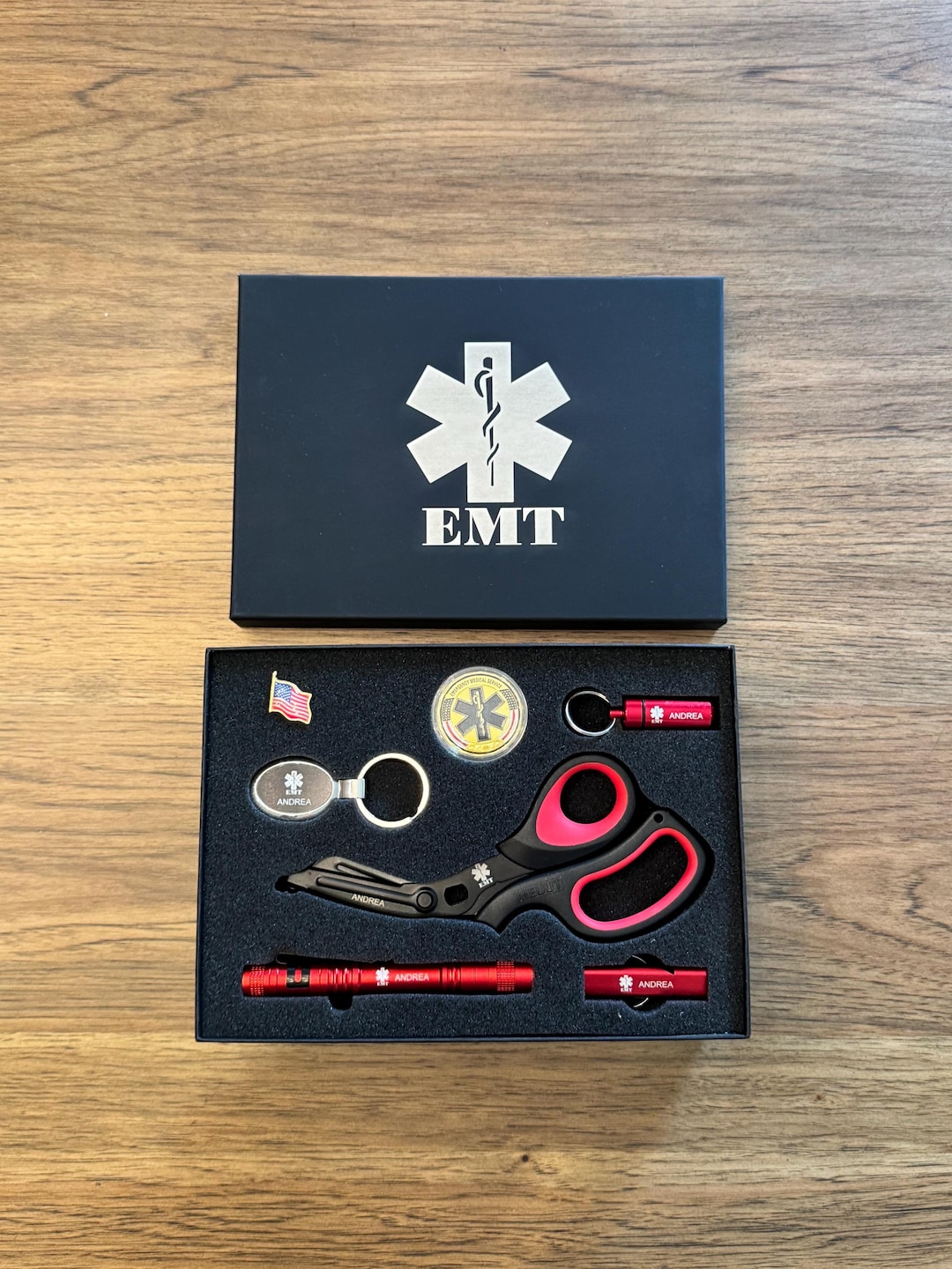 Engravable EMT Gift Box: Trauma Scissors, Pen Light & More - Etsy