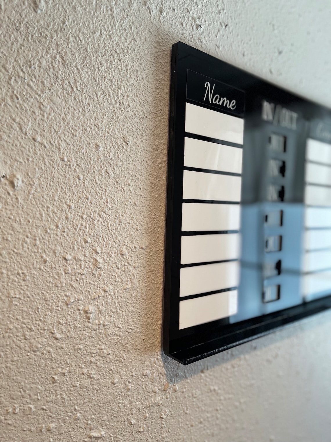 Out of Office Sign With a Sliding in / Out Section and a - Etsy