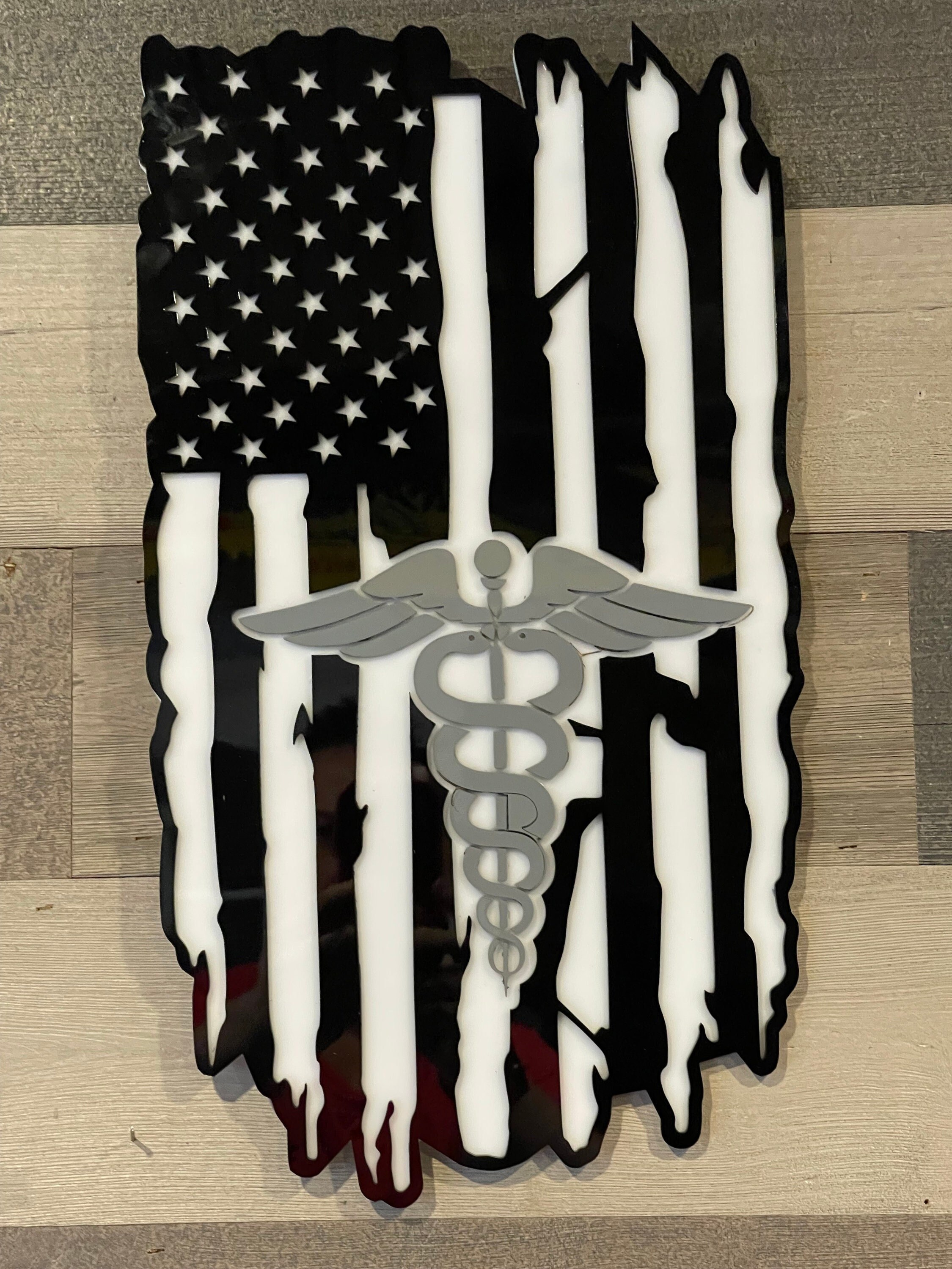 Doctor, Nurse,rn,lpn Flag Sign. 3D Looking Flag. Great for the Mancave ...