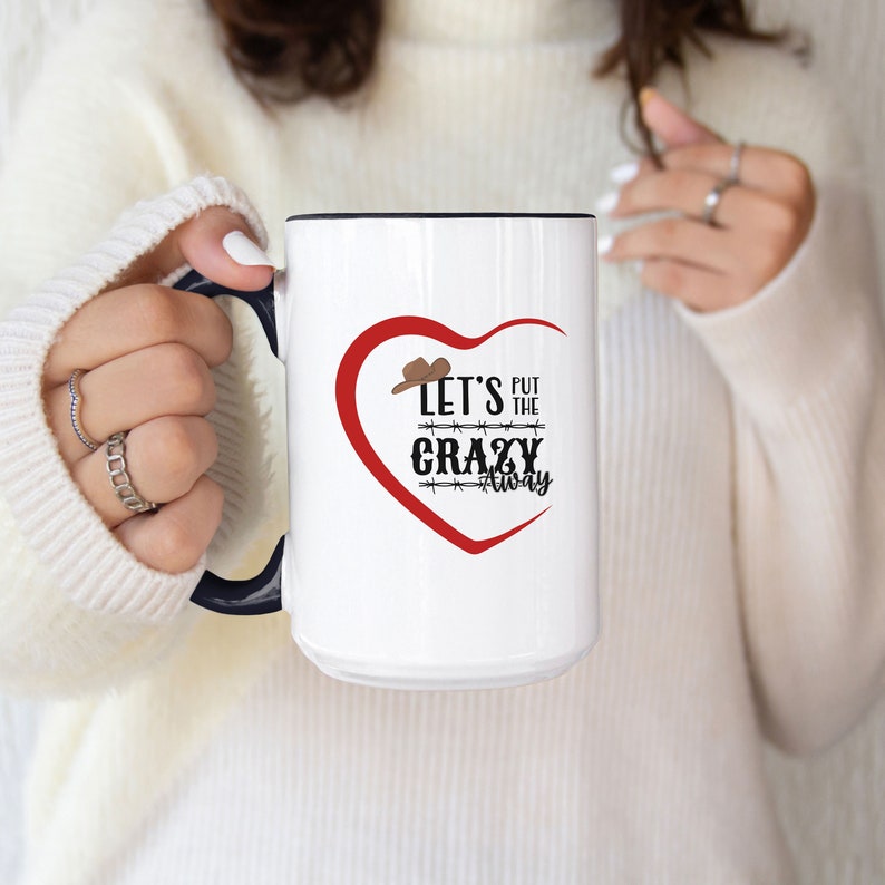 Lets Put the Crazy Away Heart Coffee Mug, RIP Lover, Be a Beth and Get ...