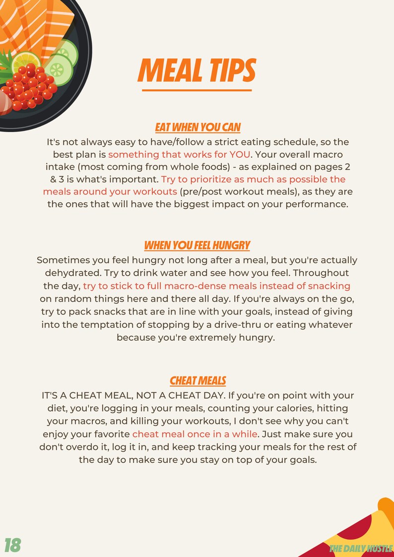 The ULTIMATE Nutrition Guide - Etsy