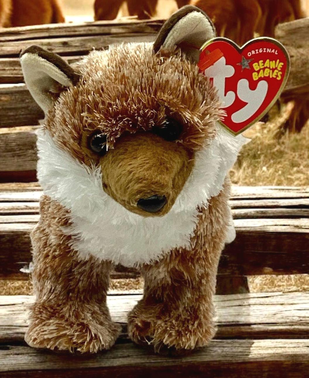 Red Wolf Beanie Baby