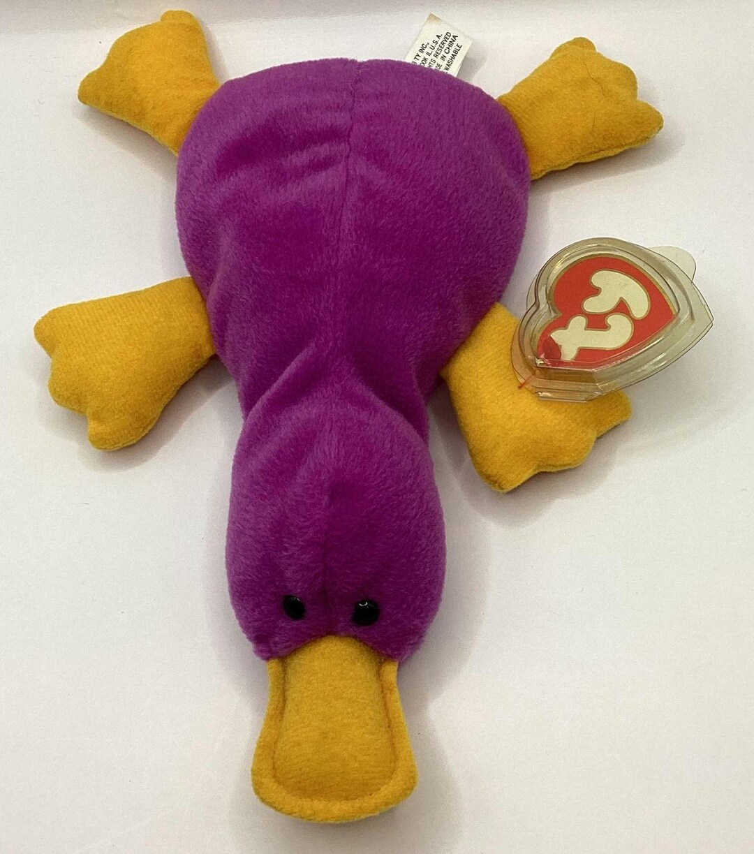 Patti 3rd Genswing /1st Gentush TY Beanie Baby Platypus - Etsy