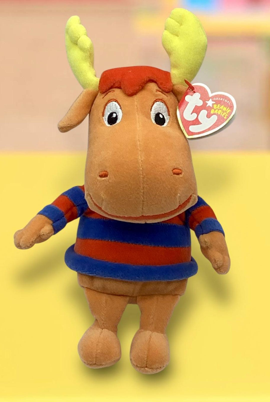 Tyrone the Backyardigans Moose TY Beanie Baby - Etsy
