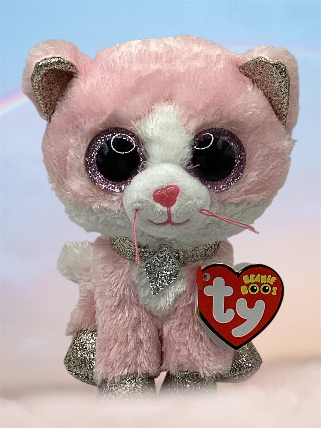 Fiona the Pink Ty Beanie Boo Cat - Etsy