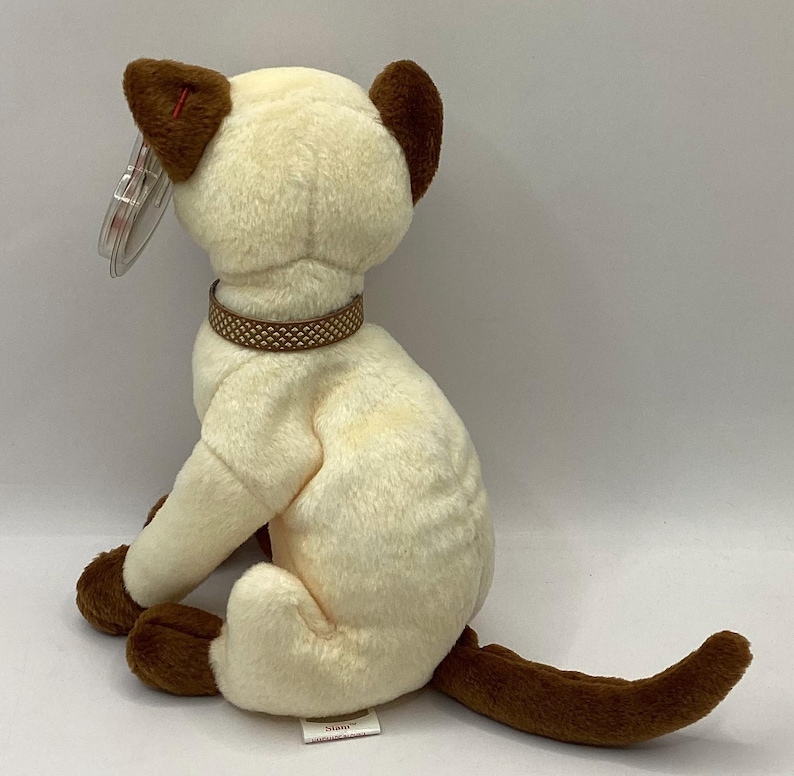 Siam the Siamese Cat TY Beanie Baby & Buddy Set - Etsy