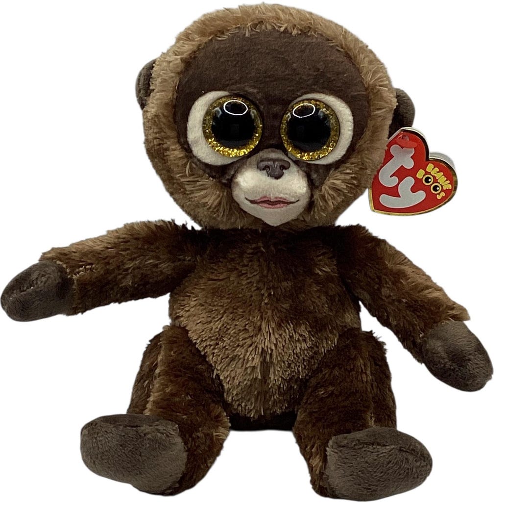 Chessie the Monkey TY Beanie Boo - Etsy
