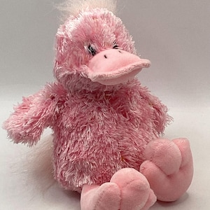 Gemma the Pink Duck TY Pinkys Beanie Baby - Etsy