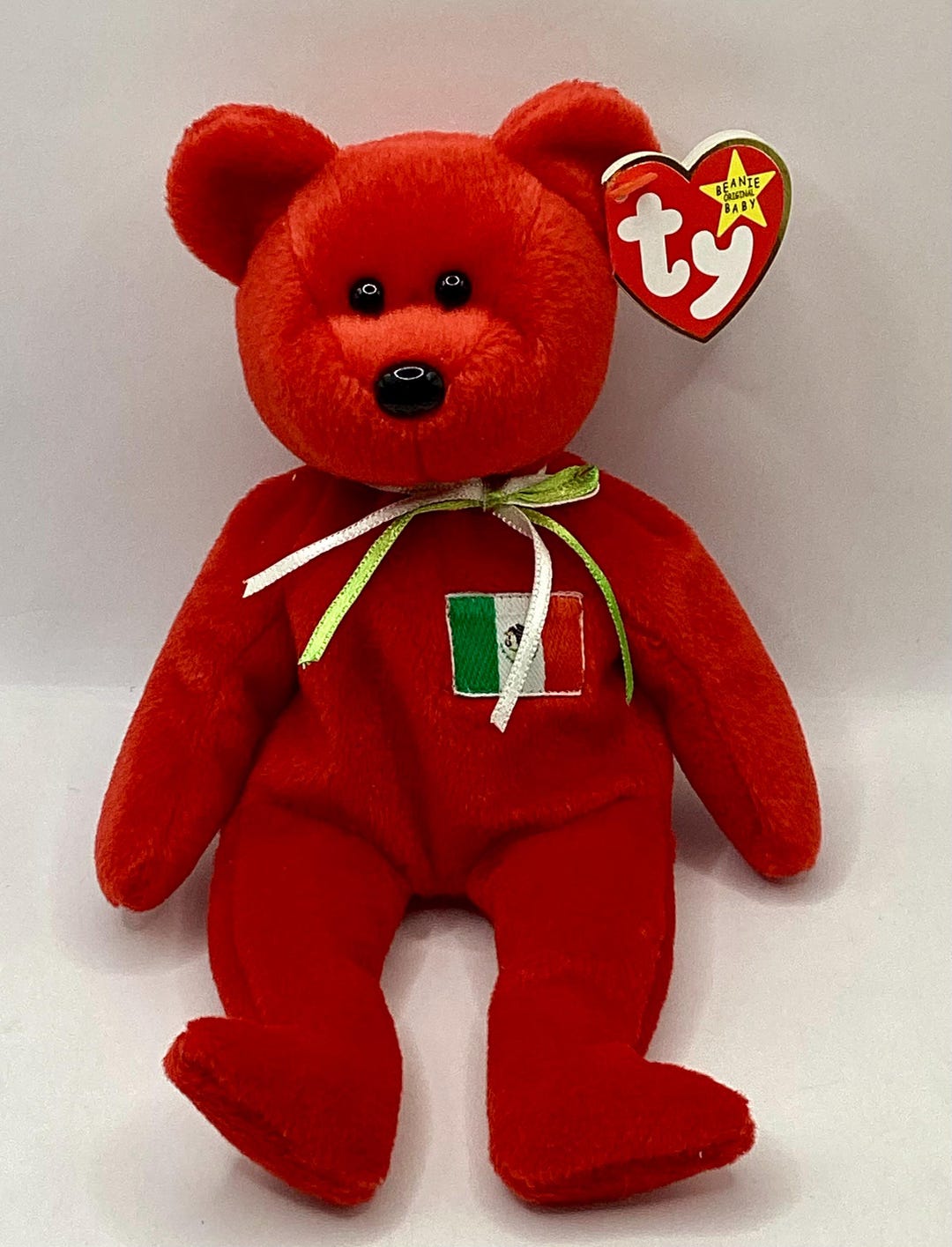 Osito-mexican TY Beanie Baby Bear - Etsy