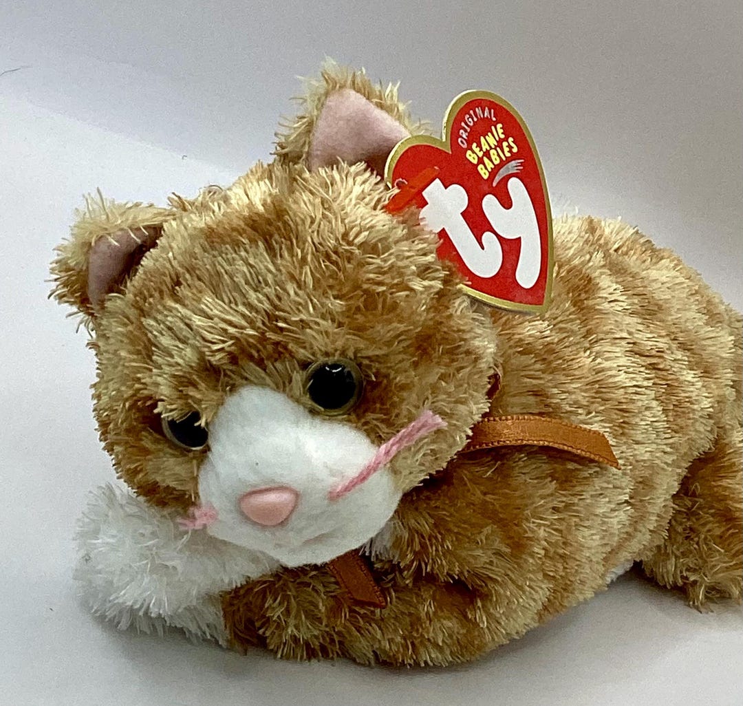 Gypsy the Ginger Tabby Cat TY Beanie Baby - Etsy