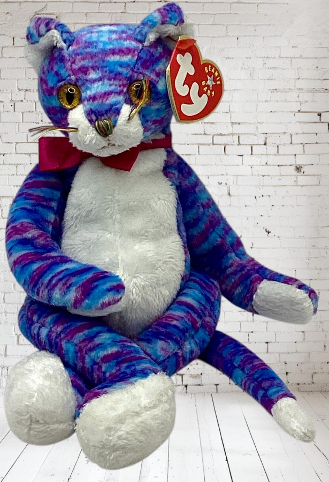 Kooky TY Beanie Baby Cat - Etsy