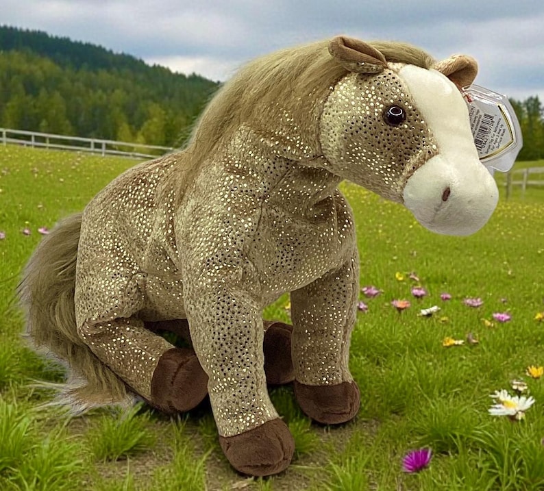 Filly the Sparkly Horse Buddy TY Beanie - Etsy