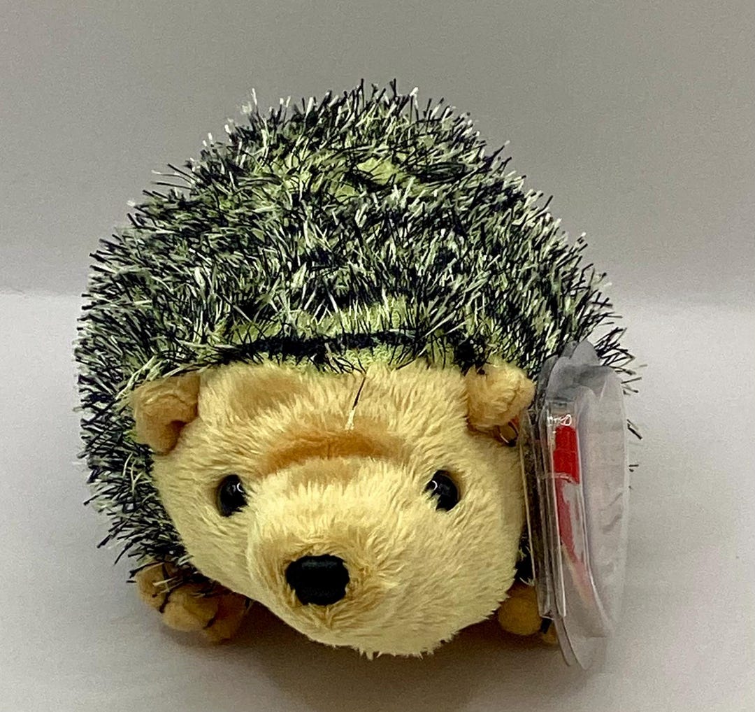 Chuckles the Hedgehog Beanie Baby - Etsy