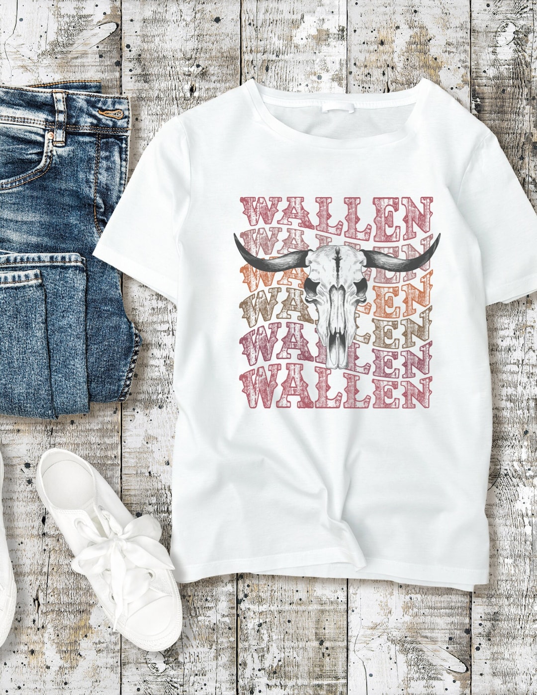 Morgan Wallen Bull PNG Digital Download | Wallen Bull Skull | Country ...