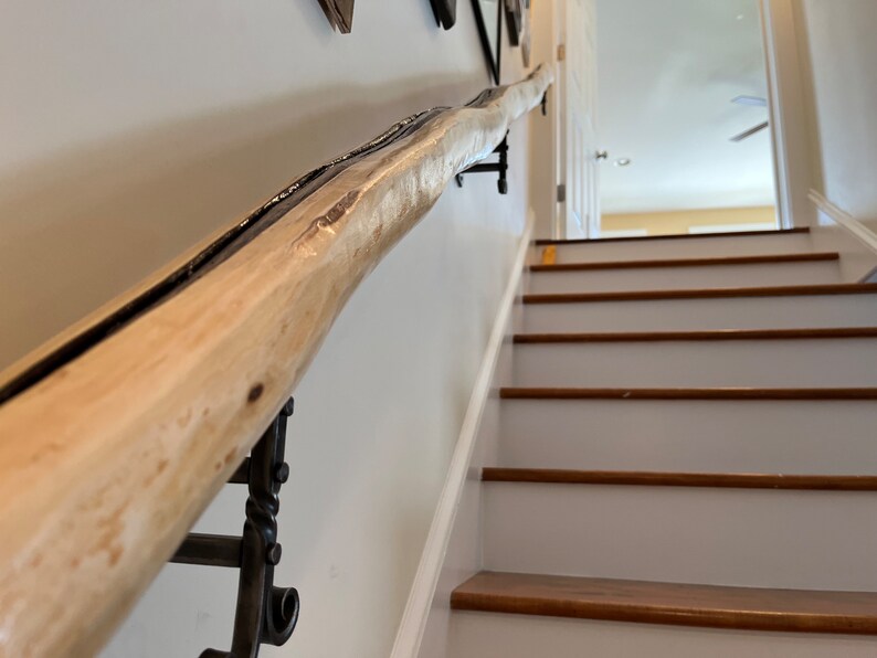 Custom Hand-hewn Railings - Etsy