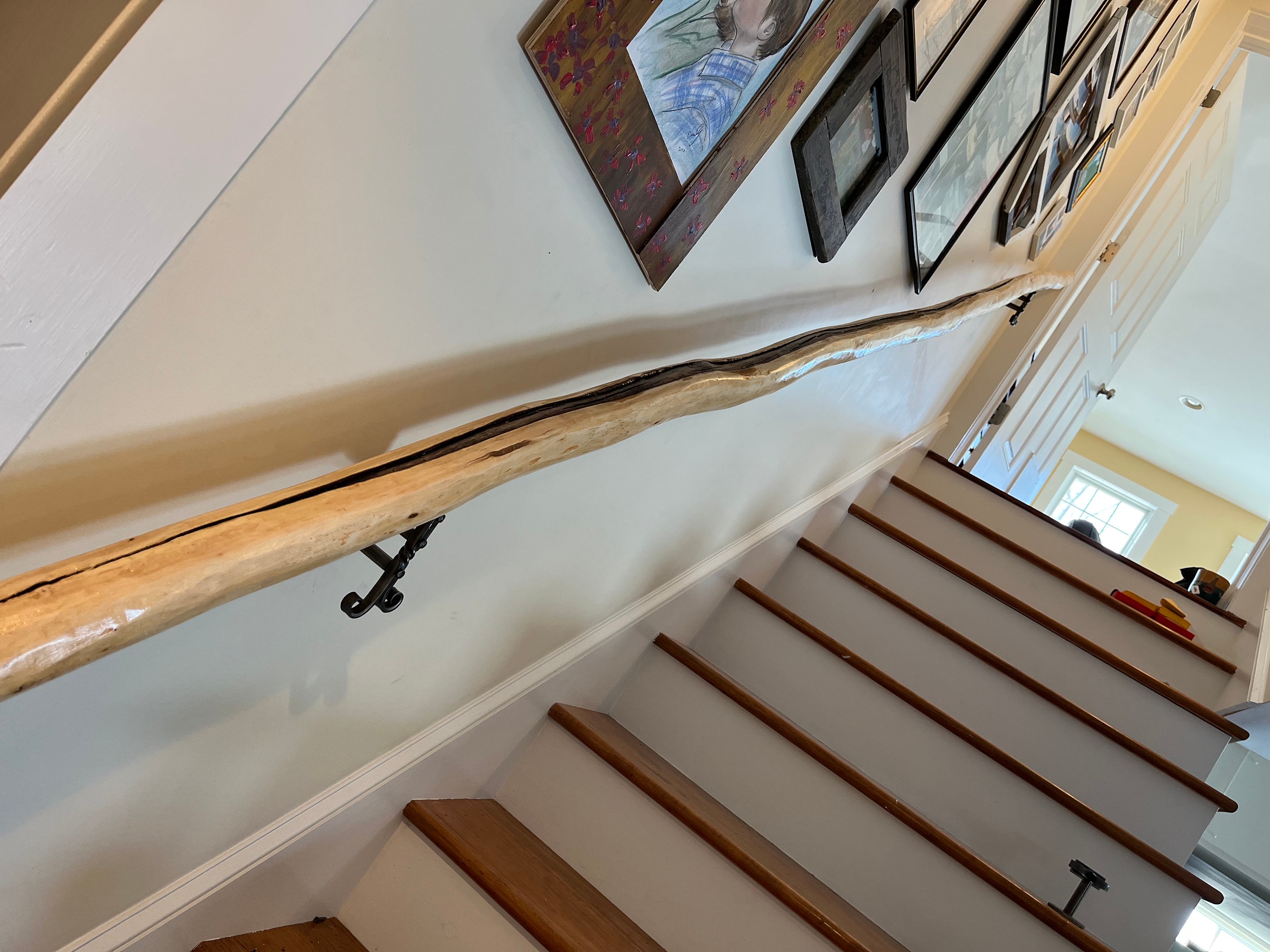 Custom Hand-hewn Railings - Etsy