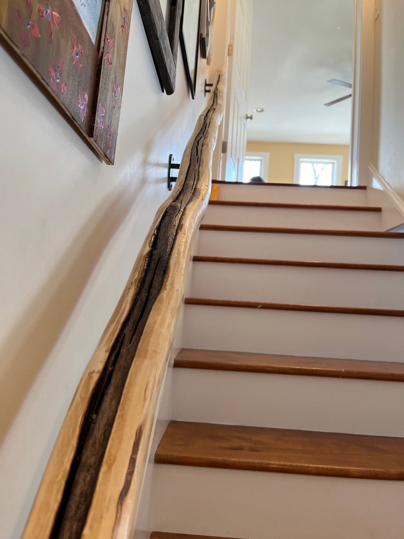 Custom Hand-hewn Railings - Etsy