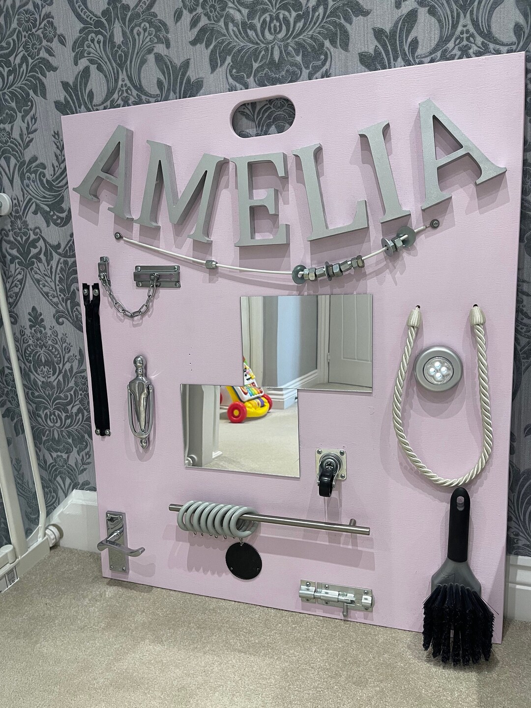 Personalised Activity Boards Made to Order for Babies and Toddlers ...