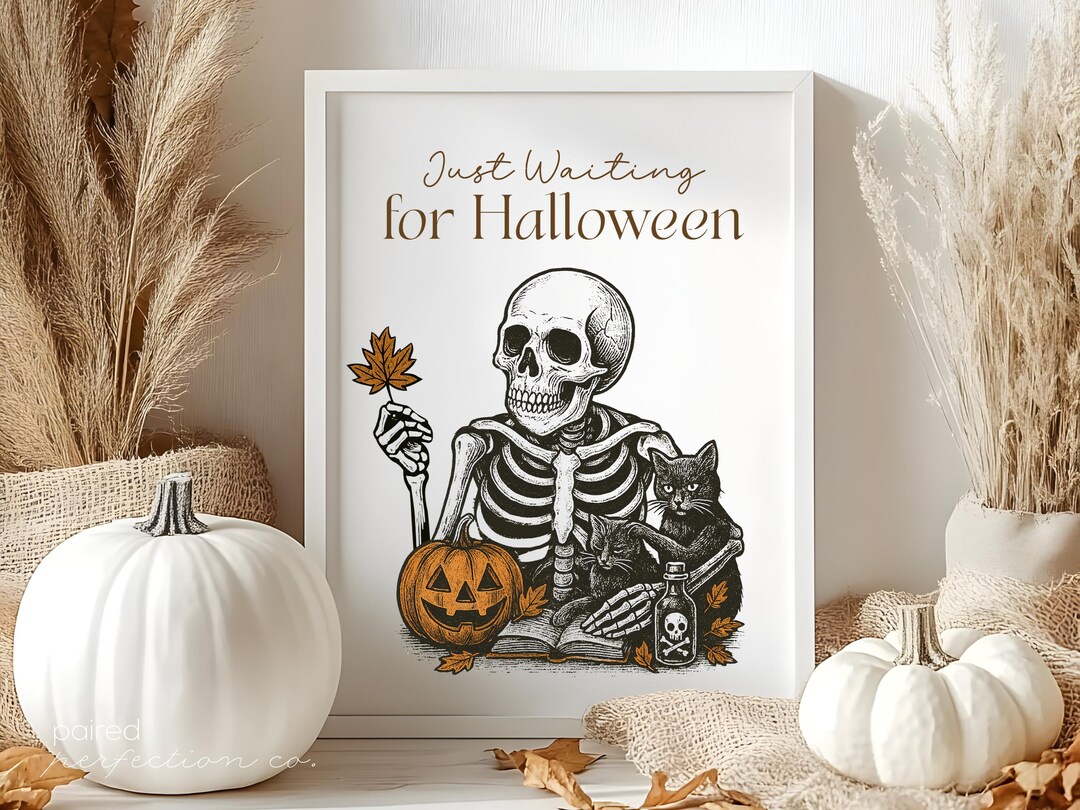Halloween Sign Template: Custom Printable Decor (digital Download, 8x10 ...