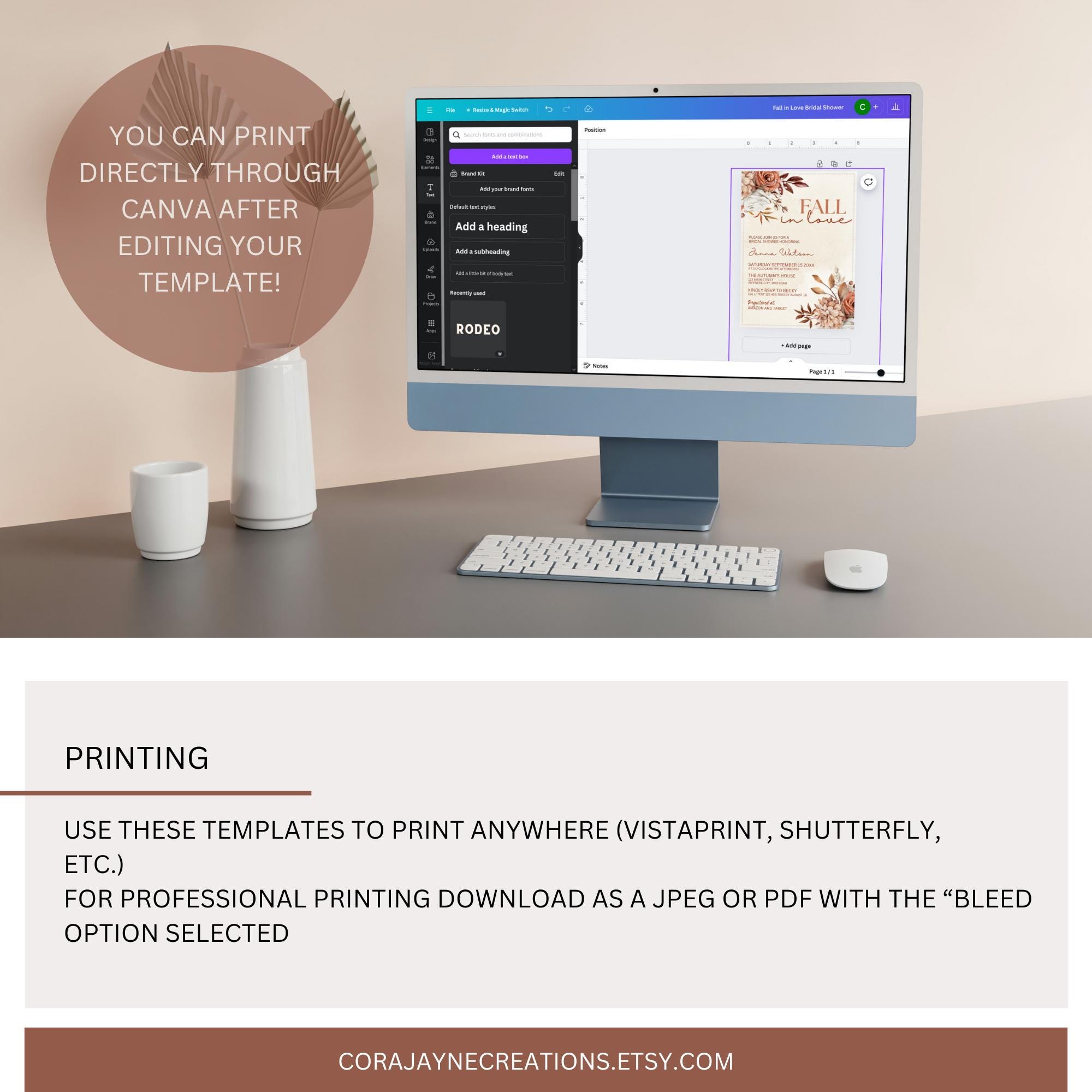 Mimosa Bar Sign, Mimosa Bar, Fall Mimosa Bar Sign, Fall in Love Bridal ...