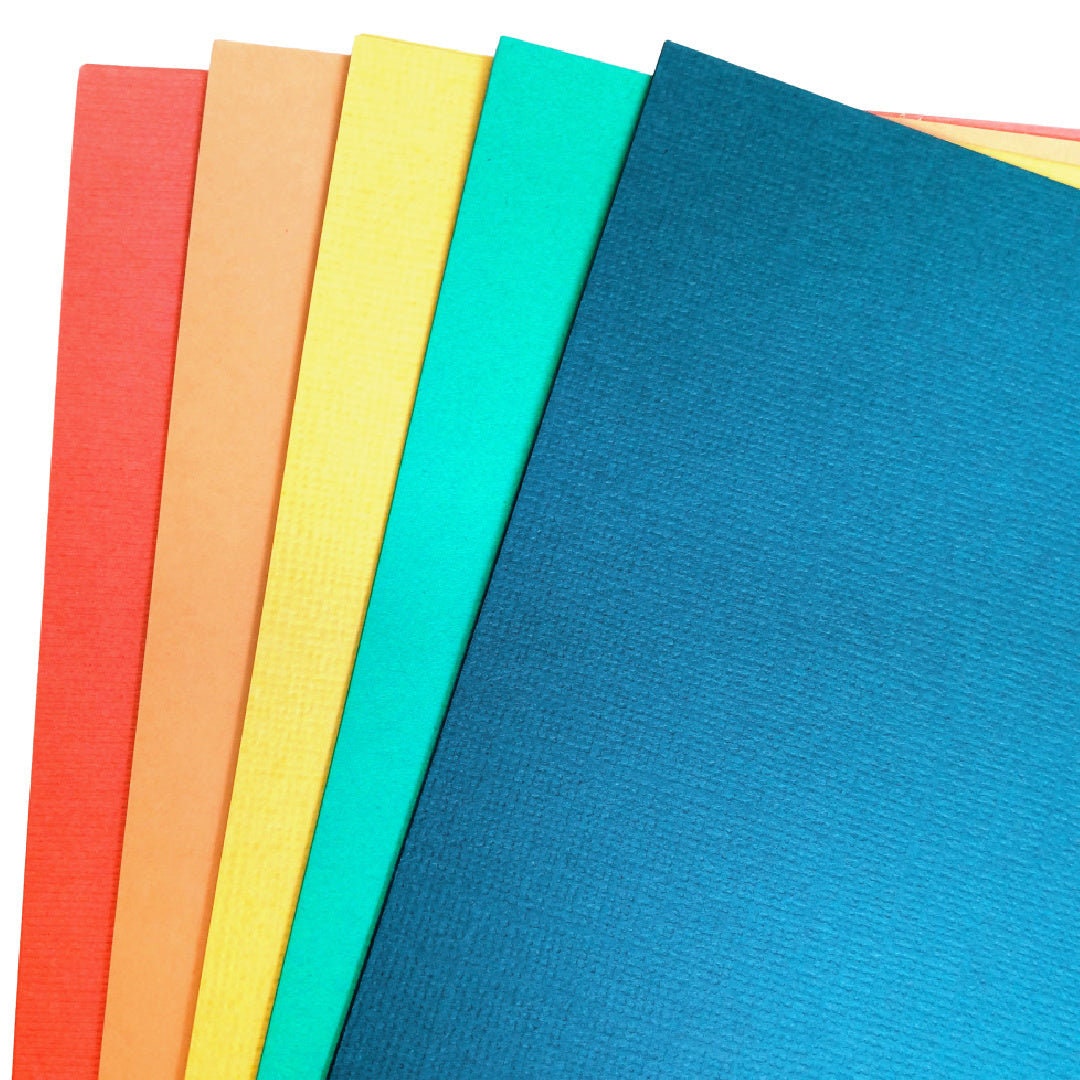 Sunset Beach Textured Cardstock Variety Pack - 10 Sheets 12x12 Bazzill ...