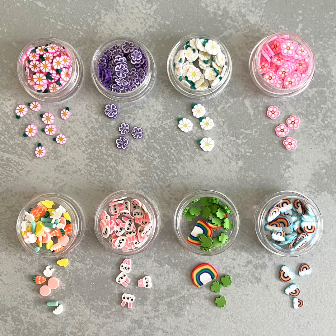 Set of 40 CLAY SHAKER BITS for Shaker Cards Resin Crafts and More ...